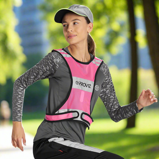 Classic Hi Viz Running Vest | Running Vest | Proviz – Proviz