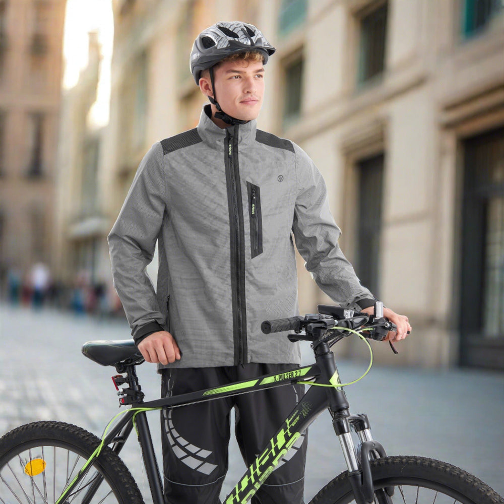 REFLECT360+ APEX Men’s 100% Reflective Cycling Jacket | Proviz
