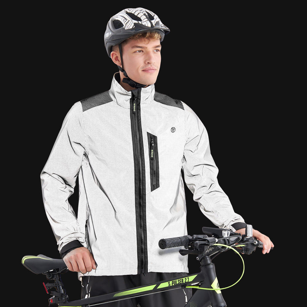 REFLECT360+ APEX Men’s 100% Reflective Cycling Jacket | Proviz