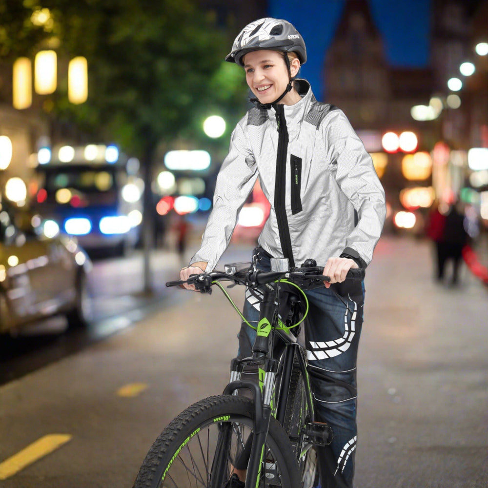 REFLECT360+ APEX Women’s 100% Reflective Cycling Jacket | Proviz