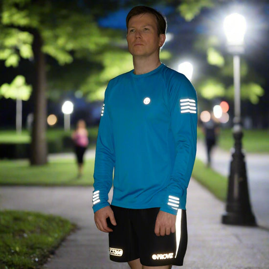 Men's Running Tops & T-shirts | Hi Vis Running Tops for Men – Proviz