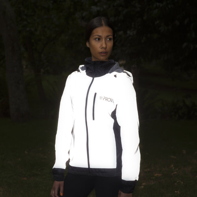 REFLECT360 Women's Reflective Waterproof Fleece Lined Jacket | Proviz