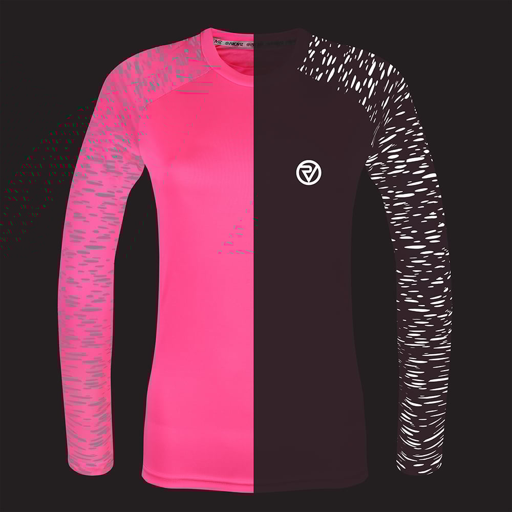 REFLECT360 Reflective Women's Long Sleeve Training Top | Proviz